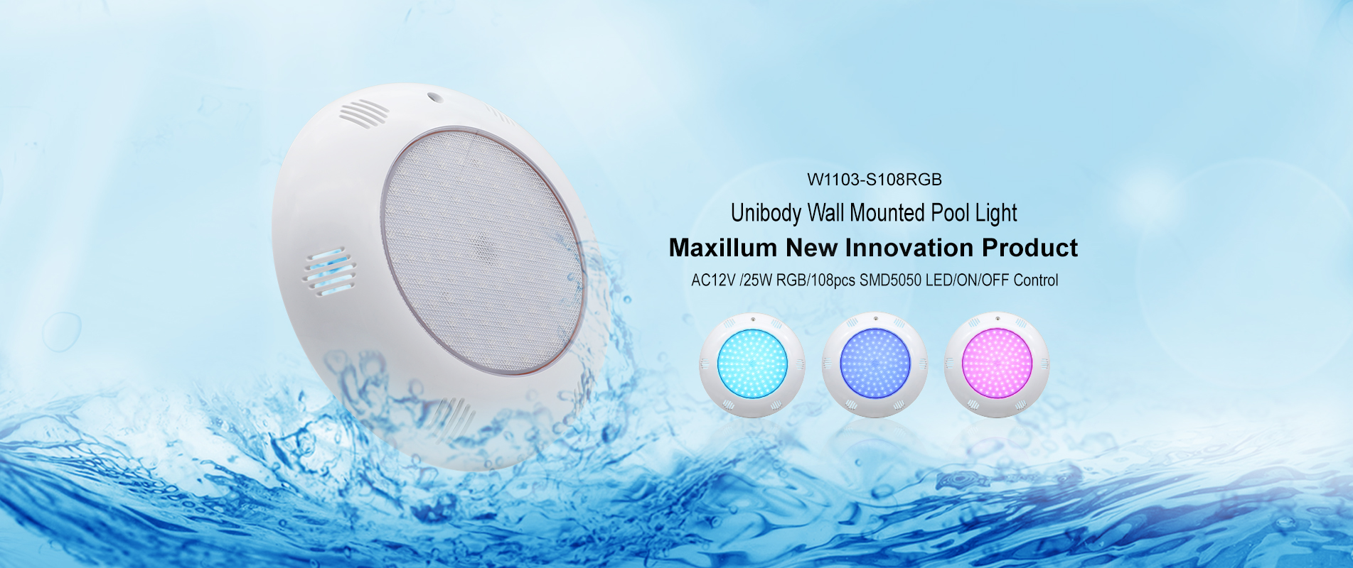 Swimming Pool Lights,LED Underwater Light Manufacturer in China | Maxillum